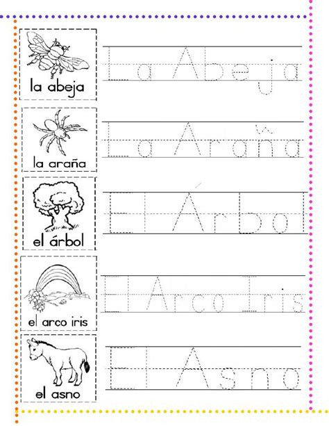 Lectoescritura Con Las Letras Del Abecedario Segunda Parte