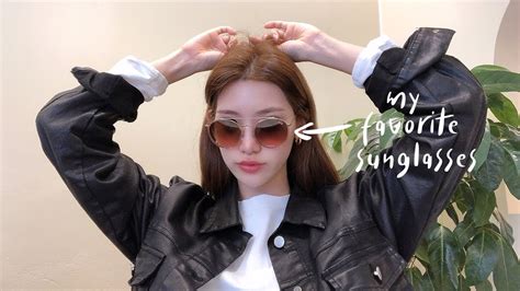 Vlog 제주 여행 브이로그 내가 좋아하는 선글라스 모음zip Youtube