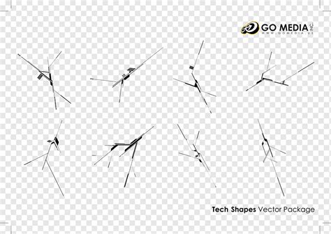 유리 금이 간 질감 Png Pngwing