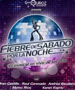 Fiebre de sábado por la noche Cartelera de Teatro CDMX