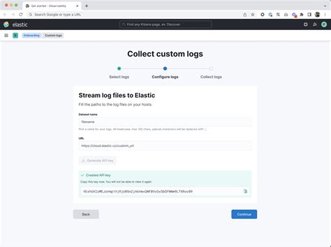 Logs Onboarding Api Based Onboarding · Issue 154942 · Elastic