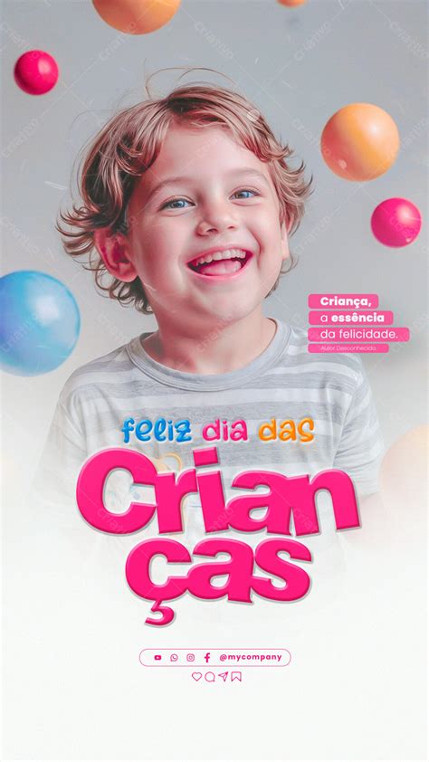 Dia Das Crianças 12 De Outubro Social Media Psd Editável F 1
