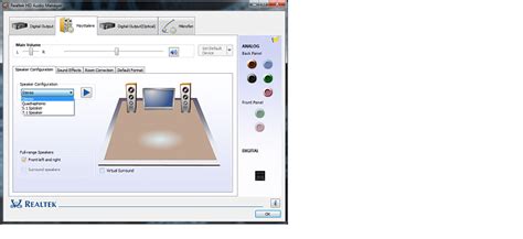Surround Problems With Realtek HD Audio Manager Page Windows Forums