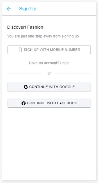 Ionic 5 E Commerce Template Readymadecode