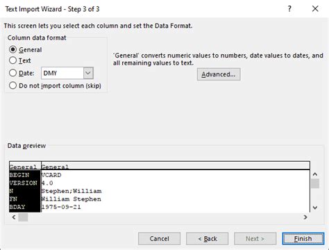 How To Open VCF File In Excel