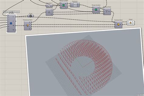 Gradient Uv Division On Waffle Script Bowerbird Grasshopper