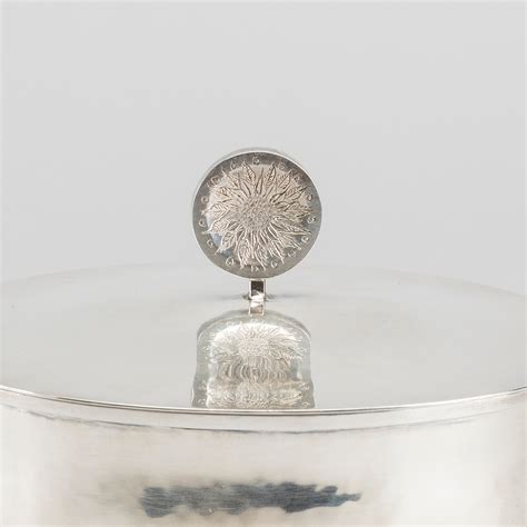 Anders Ericson Burk Med Lock Silver Kristianstad 1971 Bukowskis