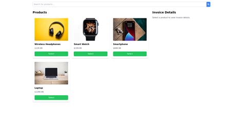 Products Free React Tailwind Component