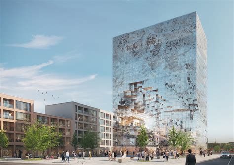 Mvrdv Reveals Renderings Of Crystal Rock Office Block In Germany