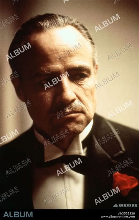 Marlon Brando In The Godfather 1972 Directed By Francis Ford Coppola