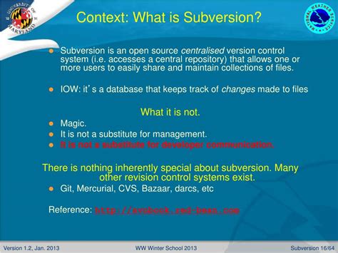 PPT Subversion A True Community Modeling Paradigm PowerPoint Presentation ID
