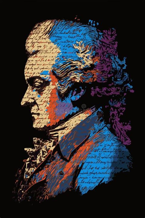 Wolfgang Amadeus Mozart Great Composer And Musician Vector