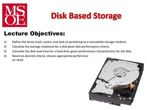 Ppt Disk Based Storage Powerpoint Presentation Free Download Id