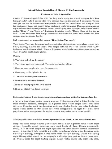 Chapter Vi Existence Article Quantifier Pdf Kajian Bahasa Asing Seni And Disiplin Bahasa