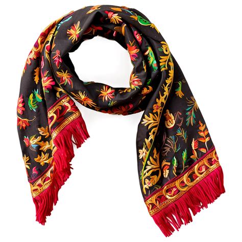 Download Embroidered Scarf Png Csp