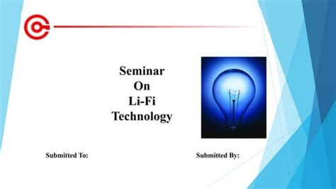 Li Fi Technology Ppt Pdf