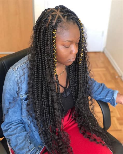 Houston Braider On Instagram “bohemian Braids 🔥🔴dm Or Text Me To Book