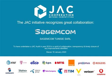 sagemcom on linkedin sagemcom received two awards from jac joint