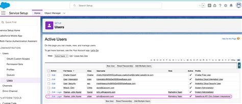 Salesforce Integration User Licenses Help Center
