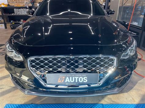 그랜저 Ig 전면 그릴 교체 시공 한층 더 고급스러워진 모습 네이버 블로그