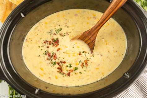 Crock Pot Corn Chowder Recipe Eating On A Dime
