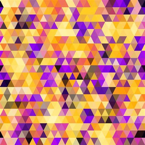 Geometric Abstract Pattern In Low Poly Style Stock Vector Illustration Of Wallpaper Small
