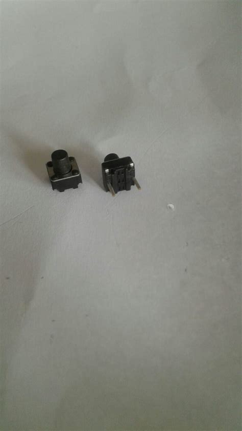 2 Pin Micro Switch Short Pin 6 6 7mm Scion Electronics
