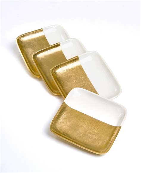Godinger Signature Collection Dessert Plates Set Of 4 Macys