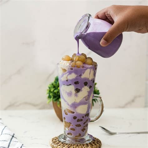 Creamy Ube Taho Recipe Deliciously Rushed