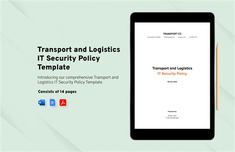 Editable Security Policy Templates In Word To Download