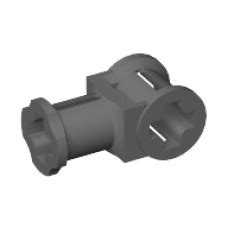 LEGO Part Technic Axle Connector With Axle Hole Dark Bluish Gray