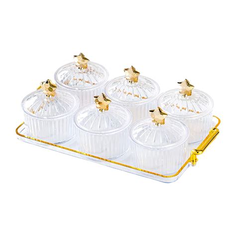 Cuticate Candy Nut Serving Container Divided Serving Dishesdivided