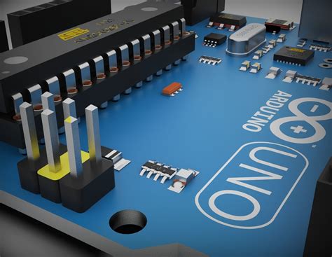 Arduino Uno 3d Model Turbosquid 1829290