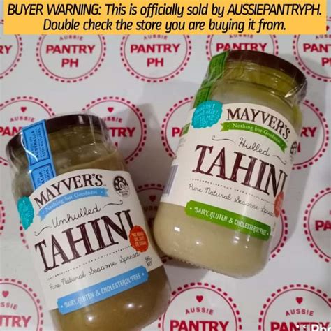 385g Mayvers Mayvers Tahini Health Spread Hulled Unhulled