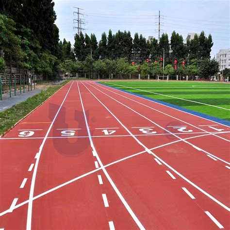 Prefabricated Running Track In School Gzunisport