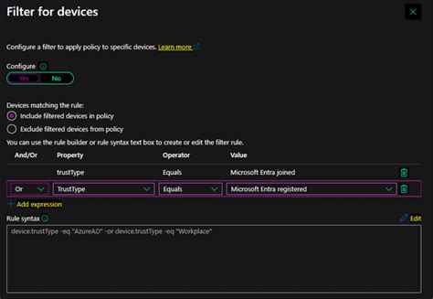Compliance Or Conditional Access Policy To Require Entra Joined Devices