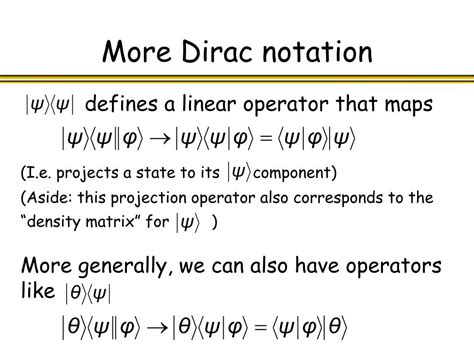 PPT Dirac Notation And Spectral Decomposition PowerPoint Presentation ID