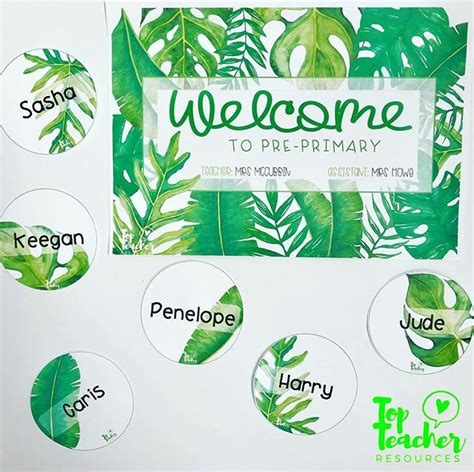 Welcome To Classroom Sign Editable Maye Trevino