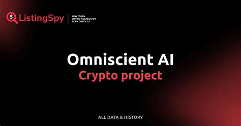 Omniscient Ai Crypto Project Omni Token Listings Events Analysis