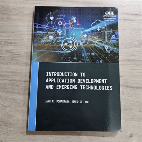 Introduction To Application Development And Emerging Technologies By