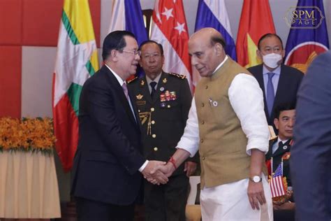 សម្តេចតេជោ ហ៊ុន សែន អញ្ជើញជួបជាមួយប្រតិភូរដ្ឋមន្ត្រីការពារជាតិអាស៊ាន នគរដ្រេហ្គន