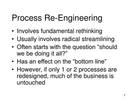PPT Radical Change Business Process Re Engineering PowerPoint Presentation ID 1368813