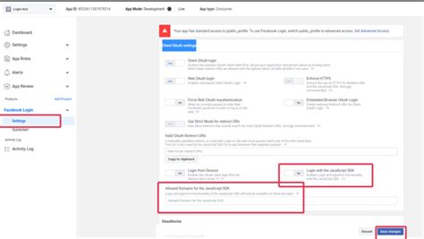 Integrate Facebook Login For A Website
