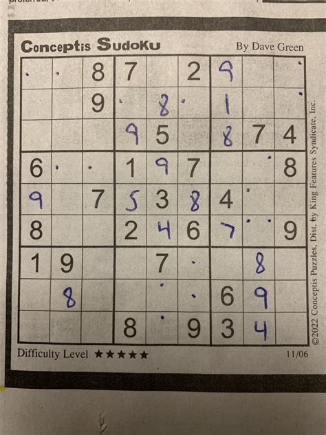 Cant Seem To Find The Next Move R Sudoku