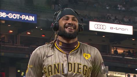 Fernando Tatis Jr Talks About His Homer Padres Win 09132024