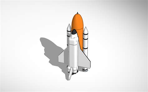 3d Design Challenger Shuttle Explosion Tinkercad