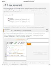 Chapter 4 Basic Programming Home Pdf 8 20 2021 ITS320 Basic