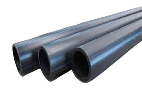 Round Black 16 Mm Thickness 6 Meter Length Hdpe Plastic Pipe At Best