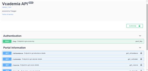 Vcademia Api Devpost