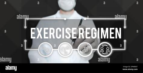 Writing Displaying Text Exercise Regimen Business Overview Move Body